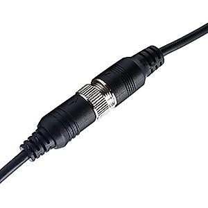 priaolker Car Video 4Pin Aviation Extension Cable for CCTV Rearview Camera Car Truck Trailer Camper Bus Motorhome Vehicle Backup Monitor Waterproof Shockproof System 3FT/1M