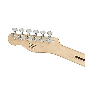 Squier Affinity Series Deluxe Telecaster Electric Guitar, with 2-Year Warranty, Charcoal Frost Metallic, Laurel Fingerboard