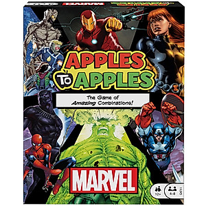 Apples to Apples: Marvel Edition Board Game of Amazing Combinations for 4 to 8 Players Ages 12 Years & Older, Gift for Kid, Adult or Family Game Night