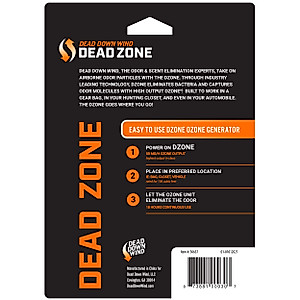 Dead Down Wind DZone Portable Ozone Generator