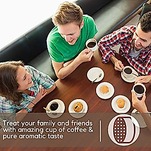 Cuisinart Compatible Activated Charcoal Water Filter Replacement - Universal Fit All Cuisinart and Braun Coffee Makers - Pure and Refresh Taste (12 Pack)