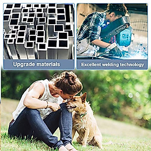BestPet Dog Pen Playpen Dog Fence Extra Large Indoor Outdoor Heavy Duty 8 Panels 16 Panels 24" 32" 40" Exercise Pen Dog Crate Cage Kennel ,Hammigrid (32" W × 24" H 8 Panels)