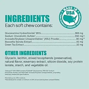Nutramax Laboratories Dasuquin Joint Health Supplement for Large Dogs - With Glucosamine, Chondroitin, ASU, Boswellia Serrata Extract, and Green Tea Extract, 150 Soft Chews