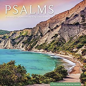 Psalms: Featuring Scripture From the King James Bible - A 2023 Inspirational DaySpring Mini Calendar