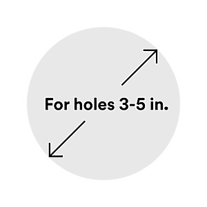 3M High Strength Fiber Reinforced Spackling Compound, 32 oz., Ideal for Large Hole Repair Cracks and Damaged Surfaces in Drywall, Plaster, Stucco, Concrete and Wood, For Easy Wall Repair (LHR-32-BB)