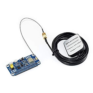 Waveshare L76X Multi-GNSS HAT for Raspberry Pi Jetson Nano Supports Multi-GNSS Systems GPS BDS and QZSS Fast Positioning High Accuracy Low Power Consumption.