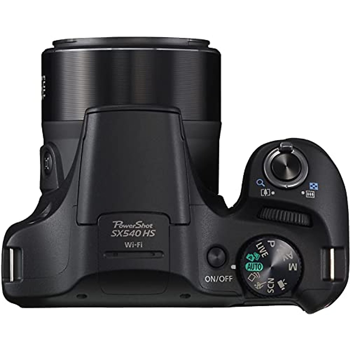 Ca-non (Renewed) PowerShot SX540 HS Digital Camera, Wi-Fi & NFC Enabled - with Built-in Flash, 50x Optical, 4X Digital and 200x Combined Zoom with Optical Image Stabilizer