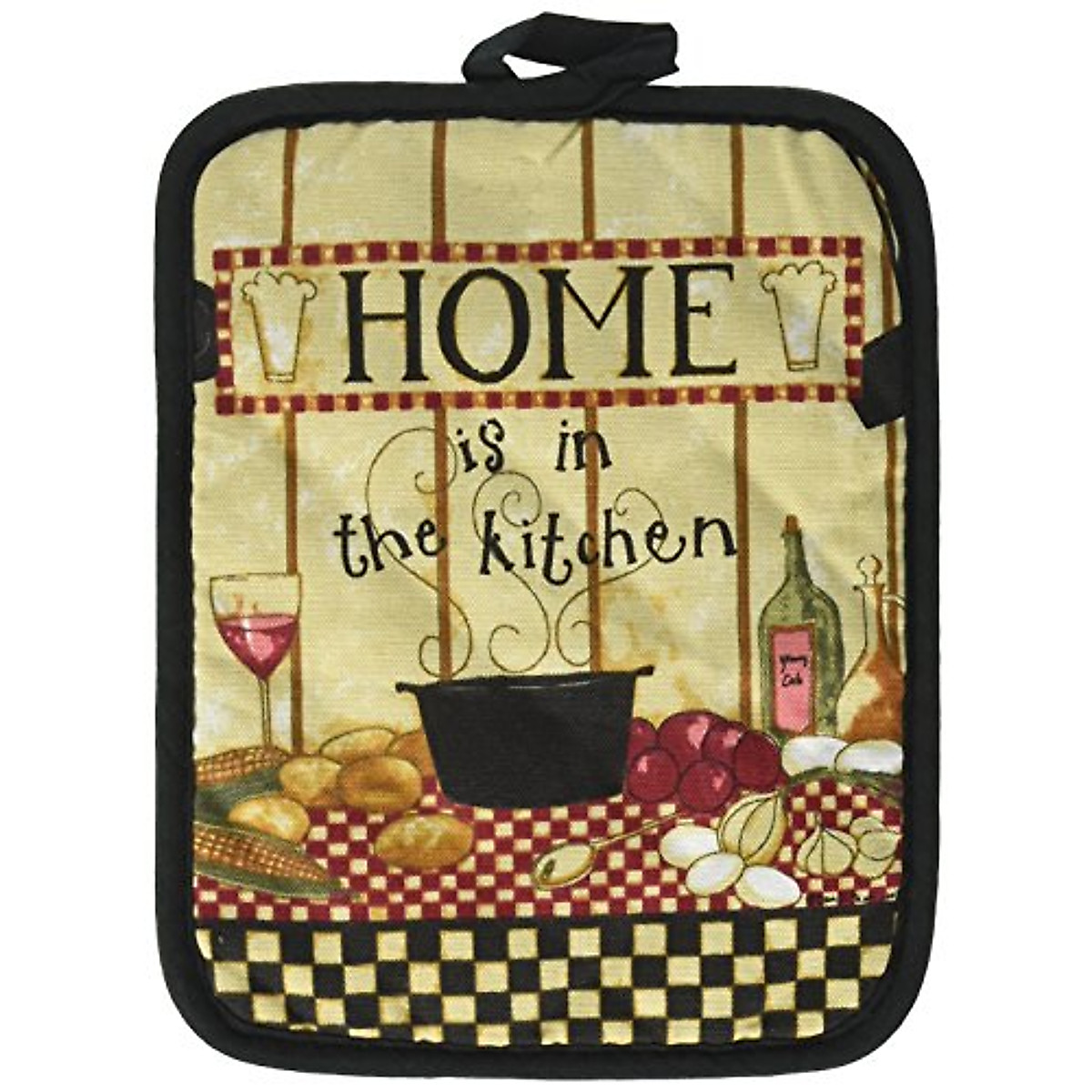 Kay Dee Designs Cotton Potholder, Home Is In The Kitchen