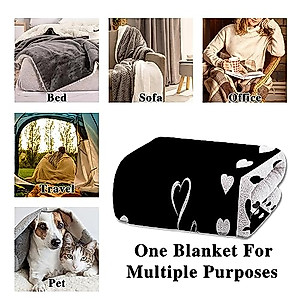 Prints Fun Personalized Hubby and Wifey Blanket with Name, Customized Wedding Gifts for Couples, Bride Gifts for Wife Husband Blanket for Valentines Day Birthday Christmas Anniversary Married Gifts