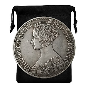 Kocreat Copy The United Kingdom Victoria UK Coin-Replica Great Britain Silver Dollar Pence Gold Coin Royal Souvenir Coin