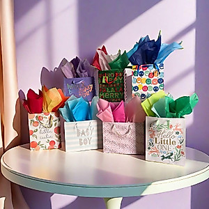 Bella Pack 120CT 36 Solid Vibrant Colors Gift Tissue Paper 20" x 20" Value Pack!