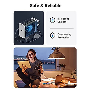 UGREEN 20W USB C Charger PD Fast Charger Block USB-C Wall Charger Power Adapter Compatible with iPhone 14/14 Pro Max/iPhone 13/12 Pro Max/SE/11, Pixel, Galaxy S23/S22/S21/S20/Note 10, iPad Mini/Pro