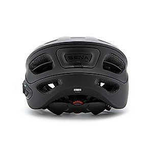 Sena R1 Smart Cycling Helmet (Matte Black, Large)