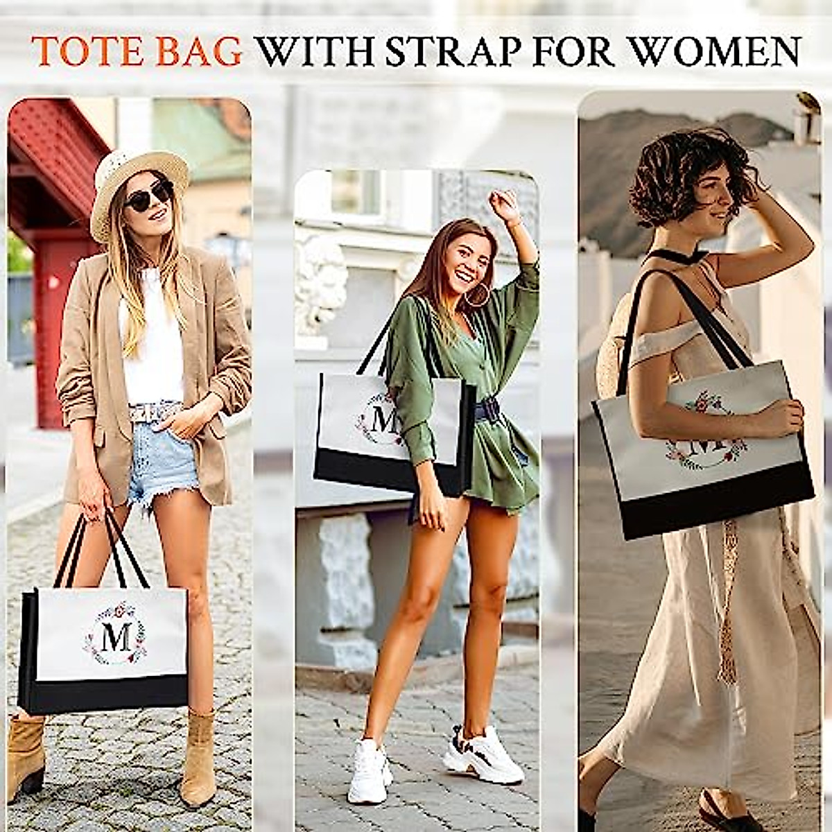 Chelmon Women Tote Bag Personalized Present Bag Functional Travel bag Gifts for Women