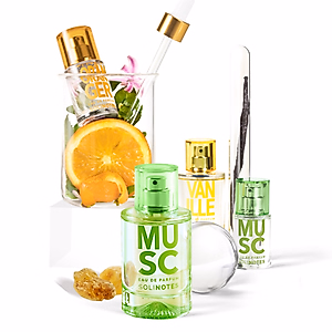 SOLINOTES Musk Perfume for Women - Eau De Parfum | Delicate Floral and Soothing Scent - Made in France - Vegan - 1.7 fl.oz