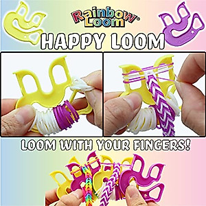 Rainbow Loom® Duo Combo with Jewel Rubber Bands Collection, Features 2 connectable to Make Longer and Wider Creations, an Organizer Case, Great Activity up to 4 People 7+
