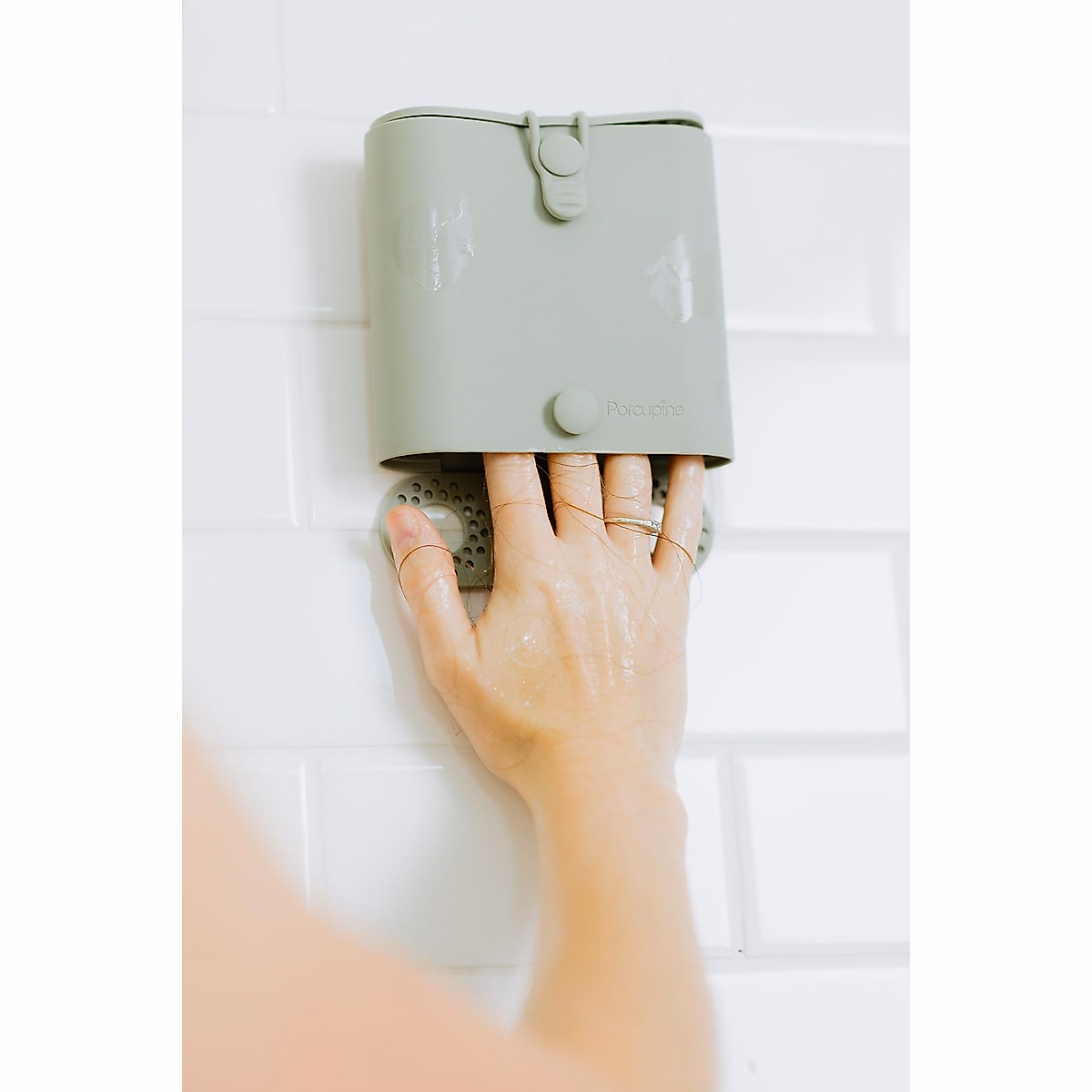 Porcupine Hair Catcher (Sage Green)