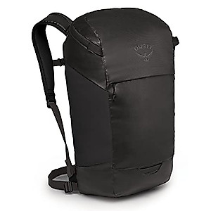 Osprey Transporter Small Zip Top Laptop Backpack, Black, One Size