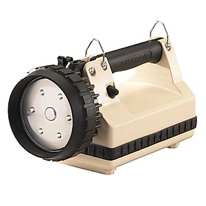 Streamlight 45817 E-Flood Litebox Power Failure System 615-Lumens with AC/DC Chargers and Mounting Rack, Beige