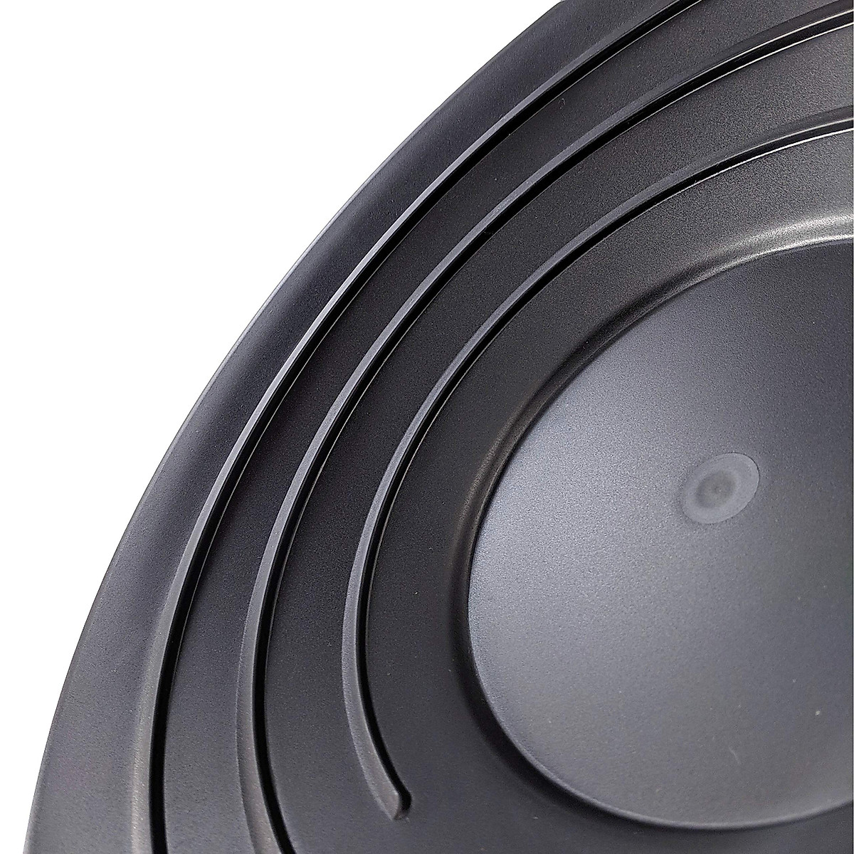 SE 14 Inch Gold Panning Pan - Three Riffles for Easier Mining and Prospecting, Black