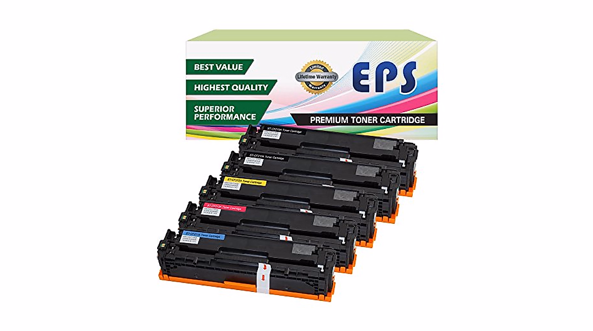 5 Pack EPS Replacement Toner Cartridge Hp 131a for Hp Laserjet Pro M251 ...