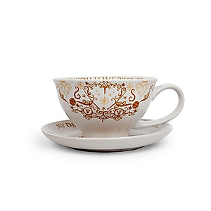 Harry Potter Grim 12-Ounce Ceramic Teacup and Saucer Set