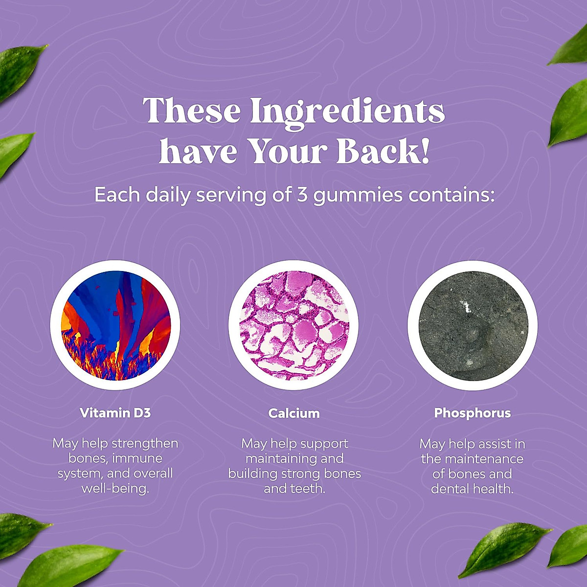 High Absorption Calcium Gummies for Women with Vitamin D3 - Tasty Tricalcium Phosphate 750mg Calcium Gummies for Adults - Chewable Calcium and Vitamin D Supplement for Bone Health and Immune Support