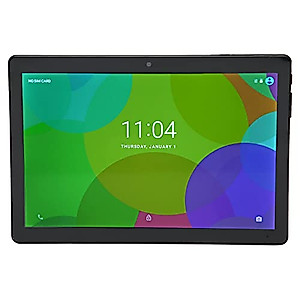 4G Calling Tablet, 4GB RAM 256GB ROM 1080x1960 Resolution 100‑240V 10in Tablet 5G WiFi for Home (US Plug)