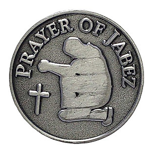 4 Prayer of Jabez Coins Christian Bible Quote (Pkg of 4)