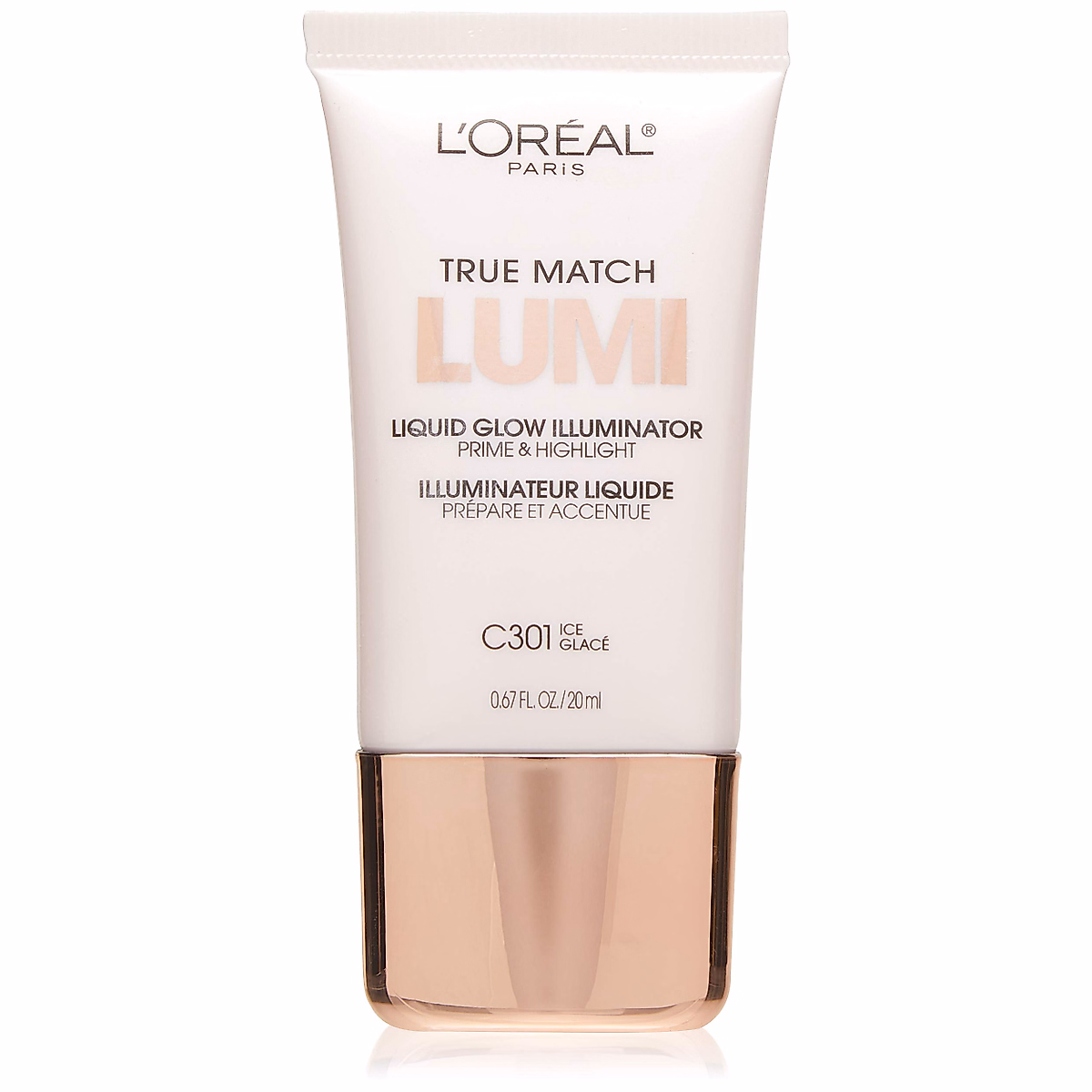 L’Oréal Paris True Match Liquid Glow Illuminator, Ice, 0.67 fl; oz.