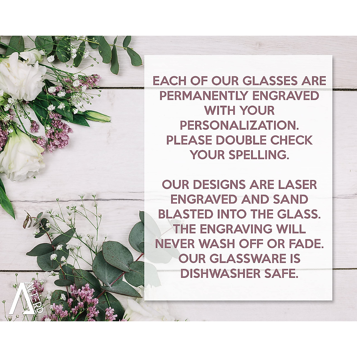 Alterd Industries Married in Vegas - Las Vegas, Personalized Engraved Glasses, Wedding Gift, Enganged Couples Gift, Toasting Glasses, Beer Glasses (Stemless Wine Glasses)