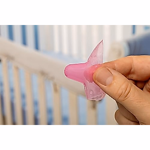 Nurture & Nectar Pink Nipple Shields for Nursing Breastfeeding Newborn Two-Pack with Case 20mm Ultra-Thin Silicone Soft Flexible for Mother Baby Skin Contact