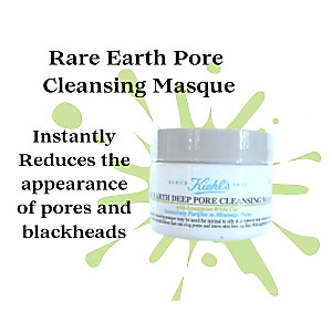 Kiehl's Merry Masking Trio Holiday Gift Set:: Turmeric & Cranberry Seed Energizing Radiance Mask, Calendula Petal-Infused Calming Mask, and Rare Earth Deep Pore Cleansing Mask