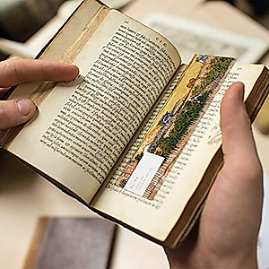 MWOOT 30 Art Painting Style Paper Bookmarks, Monet Van Gogh Renoir Art Painting Page Folder Bookmark Set, Fine Arts Museum Bookmark Book Reading Marker Gift (15x4 cm, 30 Styles)