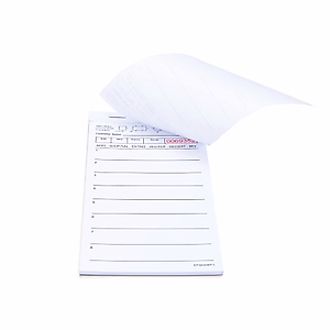 DGBDPACK Guest Check Pads EP-3632-1 (20 Pads), Total 1000 Pink Waitress Notepad, Server Order Pads