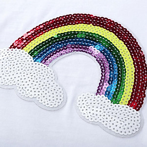 traderplus Rainbow T-Shirt and Ballet Tutu Skirt with Hair Bows Set for Baby Girls (4-6 Years)