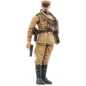 JOYTOY 1/18 Action Figures 4-Inch WWII Soviet Officer Military Collection Model Gift