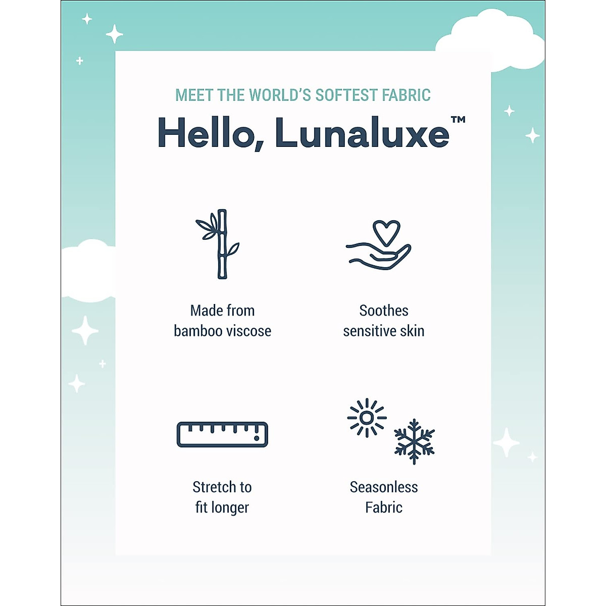 Little Sleepies Baby Boy Pajama, Bamboo Viscose Zippy PJs, Blue Cookies & Milk, 3-6M