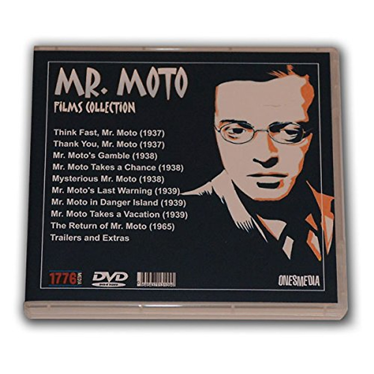 MR. MOTO FILMS COLLECTION- 5 DVD-R - 9 MOVIES - 1937/1965 - Starring Peter Lorre and Henry Silva
