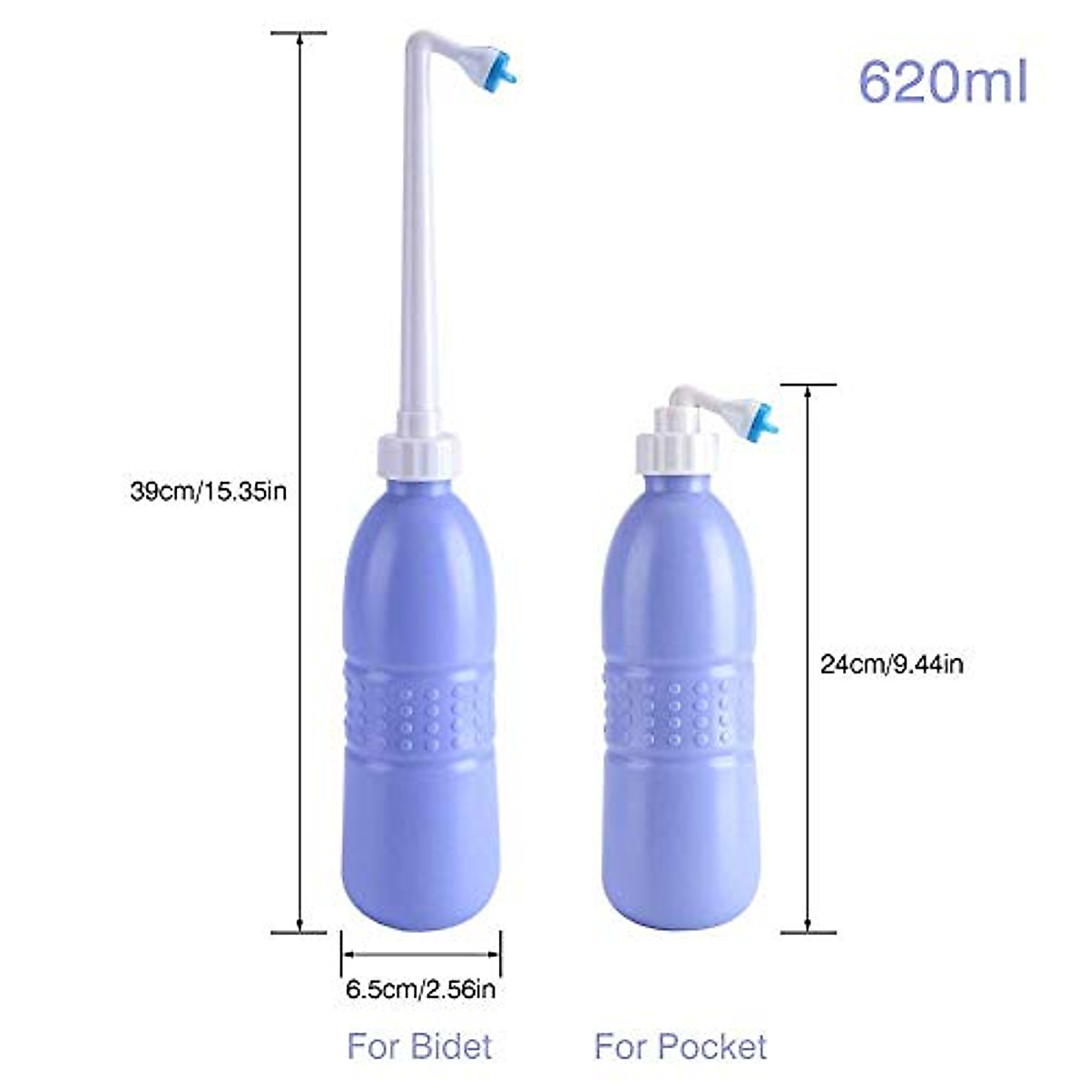 FTVOGUE Portable Bidet Sprayer Handheld Hand Spray Water Washing Toilet Bathroom Home Travel Use