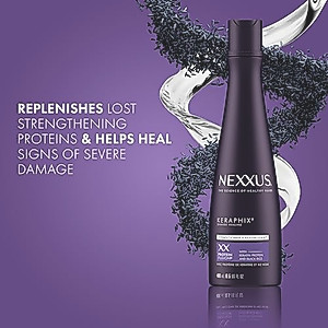 Nexxus Keraphix Conditioner Keraphix with ProteinFusion for Damaged Hair With Keratin Protein and Black Rice 13.5 oz