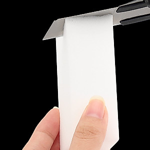 MANCHAP 100 Pack White Melamine Foam Sponge Cleaning Pads, Lightweight Non-Scratch Scrub Sponge Scrubber Foam Dish Sponges Eraser for Wall, Furniture, Kitchen, Car, 3.9 x 2.4 x 0.8 Inch