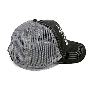 White Glitter Rescued is My Favorite Breed Grey Trucker Cap Pet Animal Dog Cat