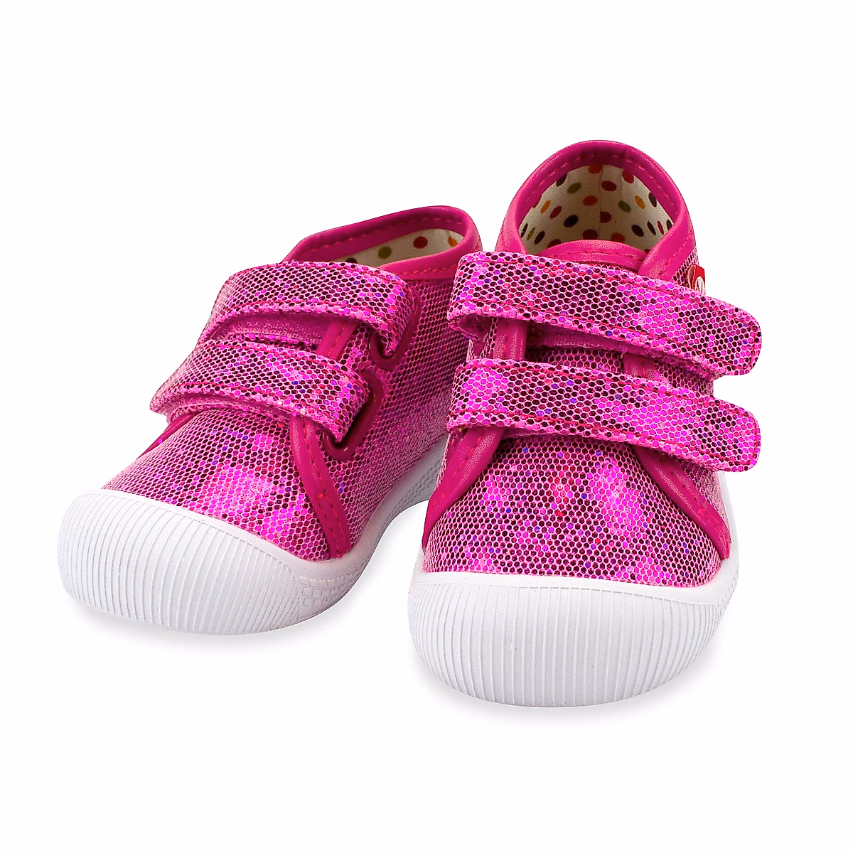 Zutano Baby Shoes for Walking, Infant, Toddler First Walking Shoes, Azalea Sparkle, 3