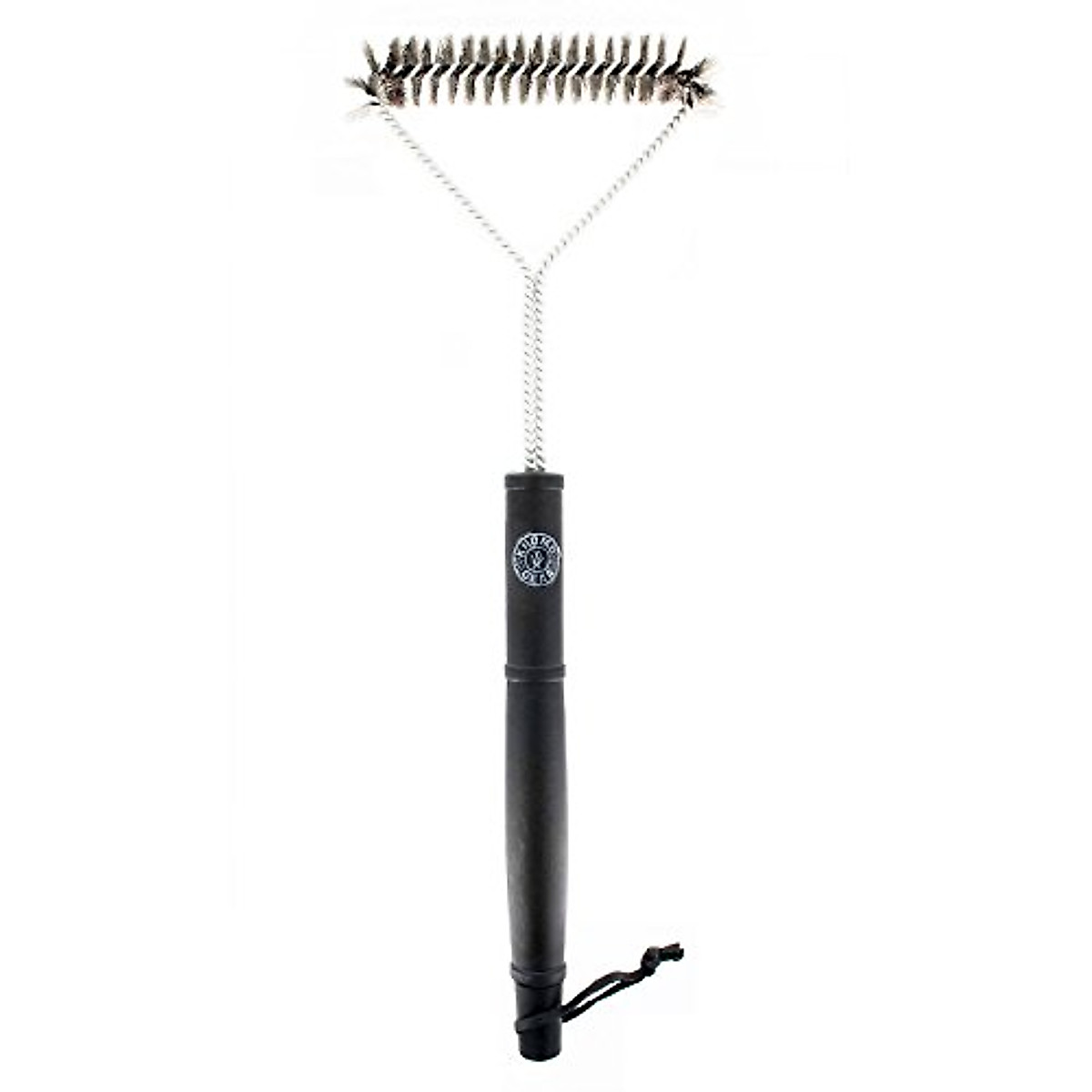 KHOMO GEAR - BBQ Grill Brush - Heavy Duty 18'' Long BBQ Cleaning Metal Brush