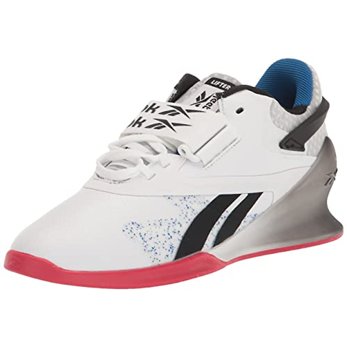 Reebok Men's Legacy Lifter II Cross Trainer, White/Black/Vector Red, 12