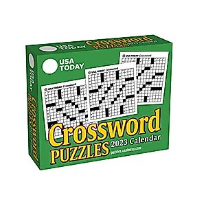 USA Today Crossword Puzzles 2023 Day-to-Day Calendar