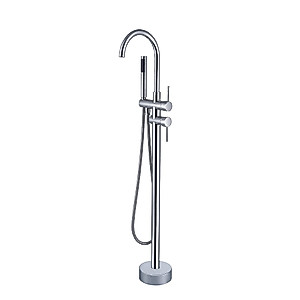 Freestanding Bathtub Faucet with Hand Shower