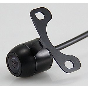 Cngate Front Car Camera |18.5mm Color CCD Waterproof Front Car Camera Wide Angle Without Mirror and Distance Scale Line