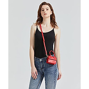 CATMICOO Mini Purse for Women, Mini Bag with Crocodile Pattern